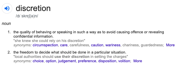 Discretion Is The Better Part of Valor – Tactical Wisdom